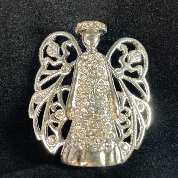 Jewelry | Vintage Angel Brooch | Poshmark